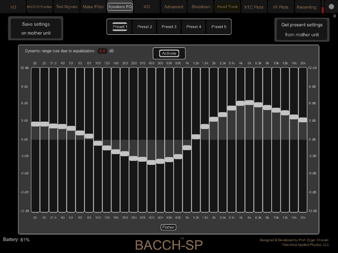 Theoretica BACCH-SP ADIO Stereo Purifier - Bliss Hifi
